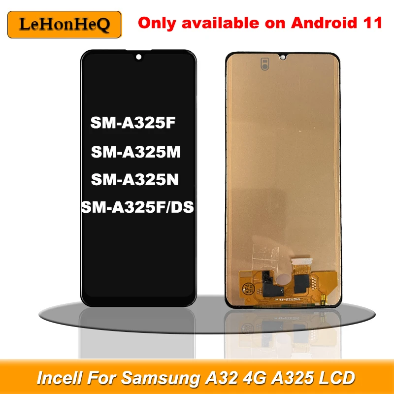 Incell Display For Samsung Galaxy A32 A325F SM-A325F/DS A325M A325N LCD ...