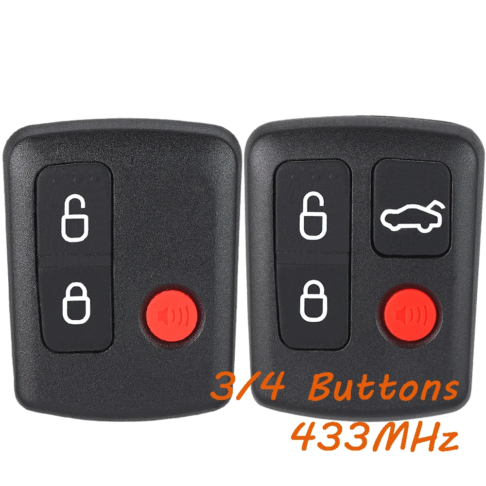 KEYECU Remote Key Fob for Ford Territory SX XR6 XR8 BA BF Falcon Sedan ...