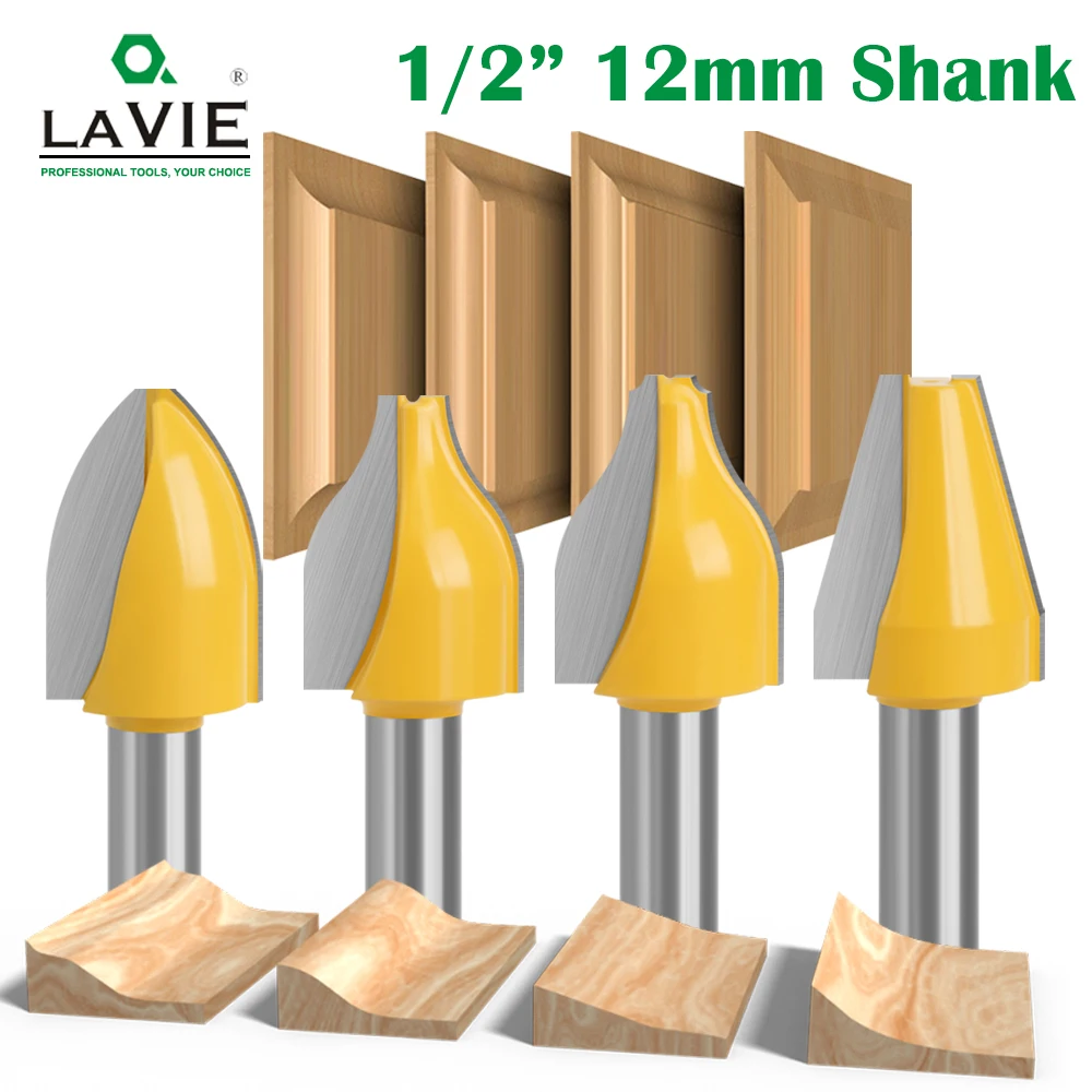 LAVIE-4pcs-12mm-1-2-Shank-Vertical-Raised-Panel-Router-Bit-Tenon ...