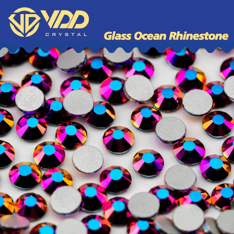 VDD-173-Metal-Rose-Mauve-SS4-SS30-Glass-Rhinestone-Crystal-FlatBack-Strass-Stones-Nail-Art ...