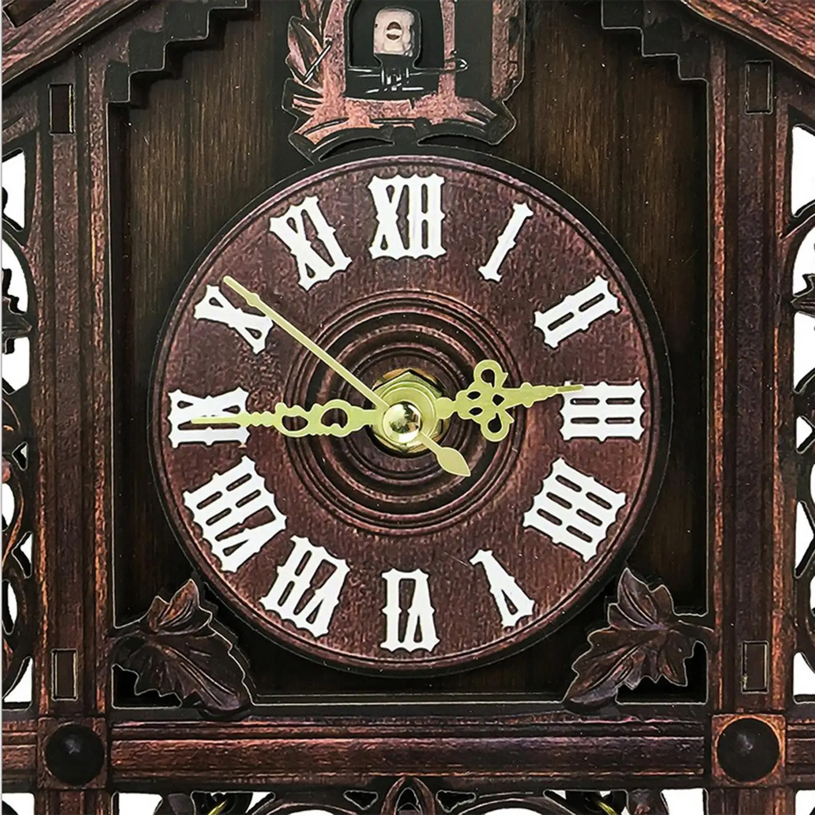 Cuckoo Design Wall Clock Wooden Decorative Analog Grandfather Clock ...