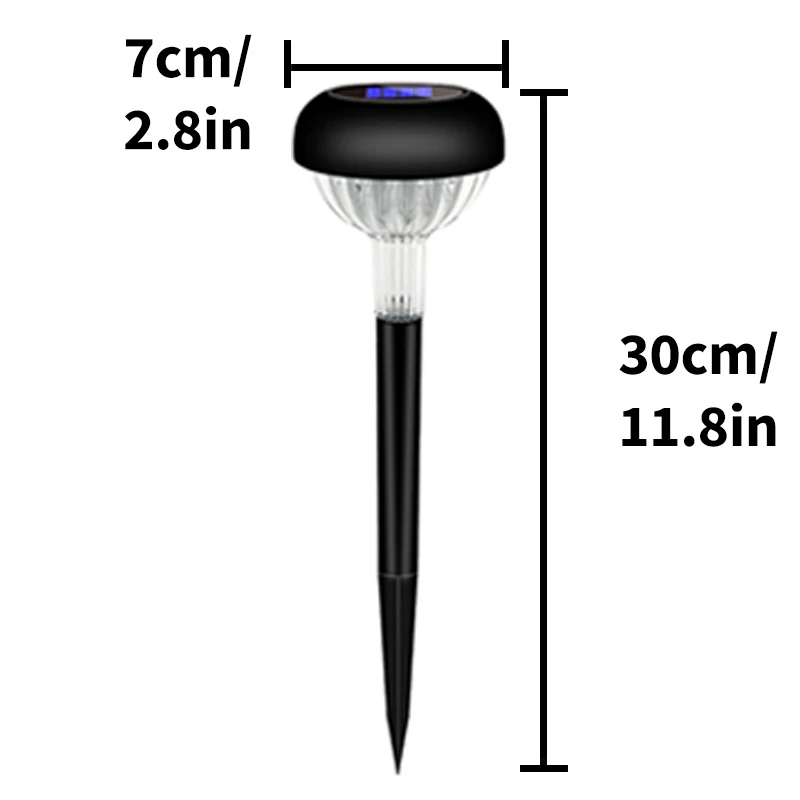 Led Garden Lights Solar Lawn Lamps Pathway Light Waterproof Outdoor ...