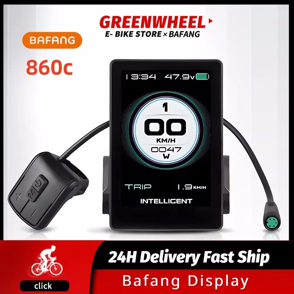 Electric Bike Bafang Display 860C Instrument for BAFANG BBS01B BBS 02B ...