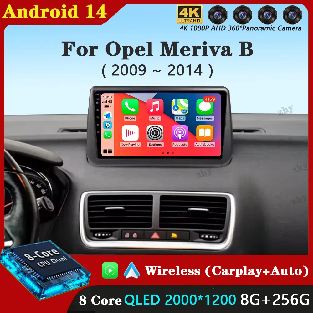 For-Opel-Meriva-B-2009-2014-Car-Radio-Multimedia-Video-Player-GPS ...