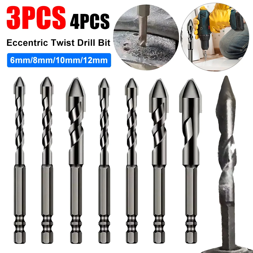 Eccentric-Twist-Drill-Bit-3-4-Pcs-High-Strength-Drill-Bits-Sets-6mm-8mm ...