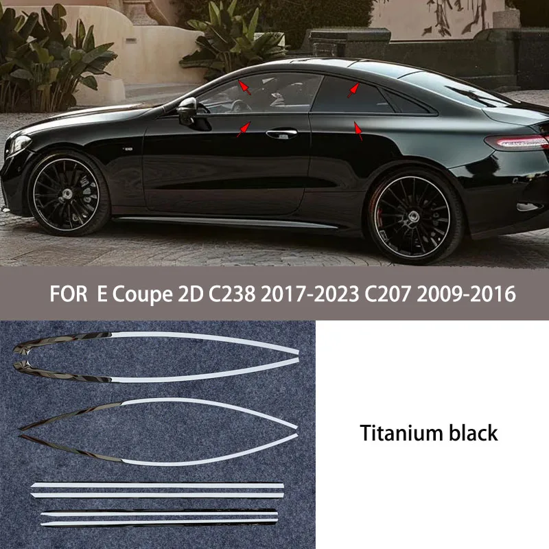 FIT For Mercedes-Benz E Coupe 2D C238 2017-2023 C207 2009-2016 black ...