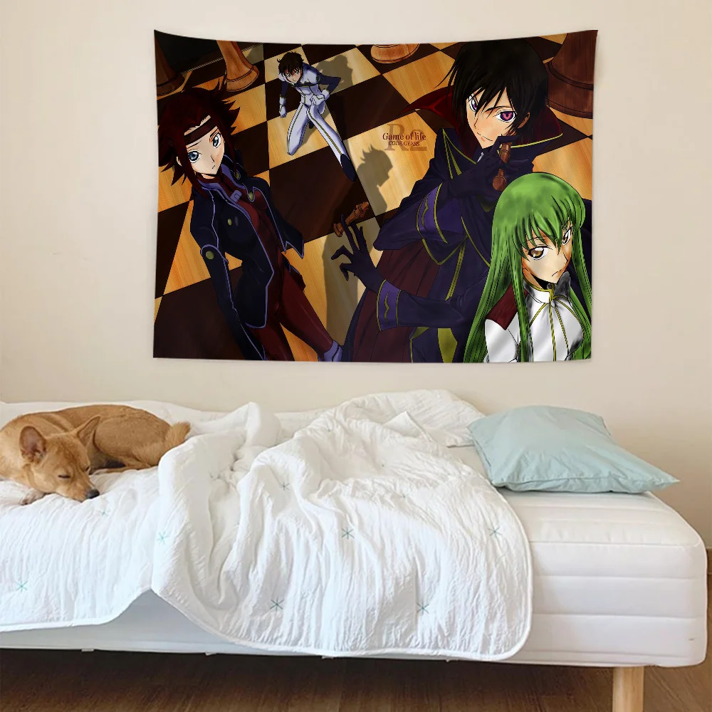 Anime Julius Kingsley C-codes-G-Geass Cartoon Tapestry For Living Room ...
