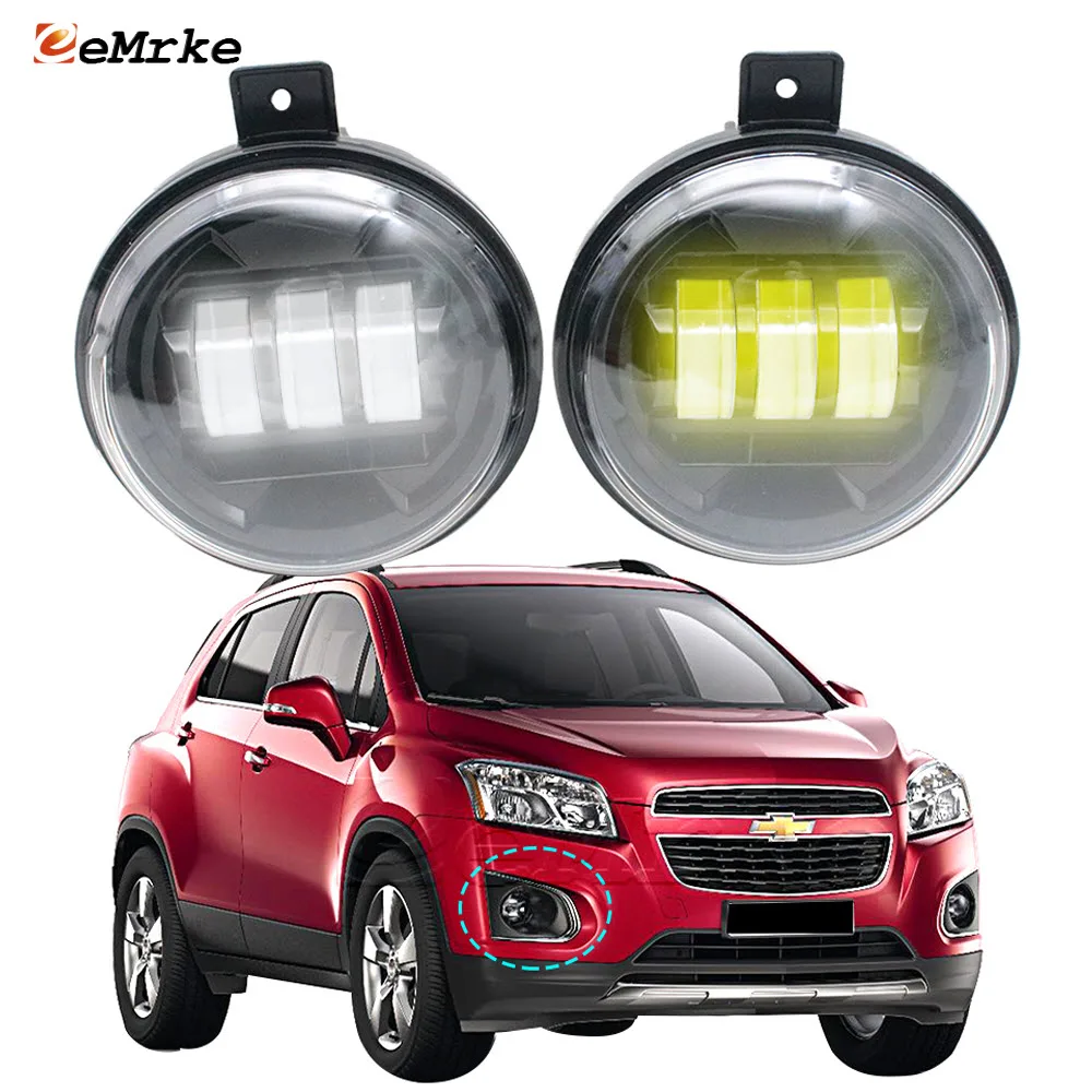 2-pcs-Upgrade-Led-Fog-Light-Assembly-24W-Car-PTF-DRL-Daytime-Running ...