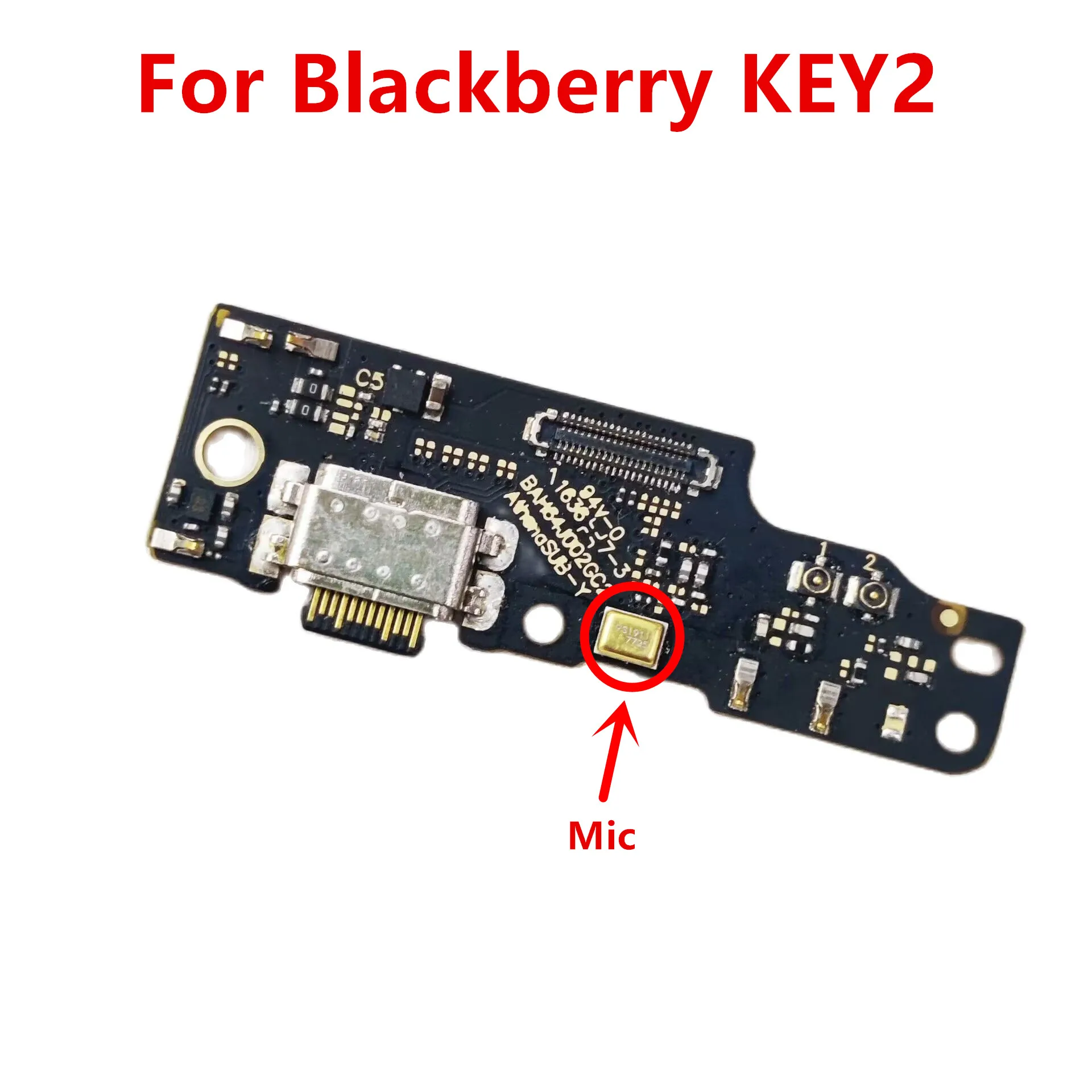 Para-Blackberry-KEY2-KEY-2-BBF100-1-de-4-5-pulgadas-placa-de-carga-USB ...
