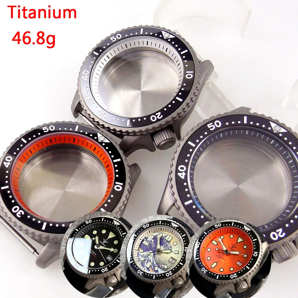 New 41mm SKX Titanium Watch Case for NH34 NH35 NH36 NH37 NH70 NH72 3.8 ...