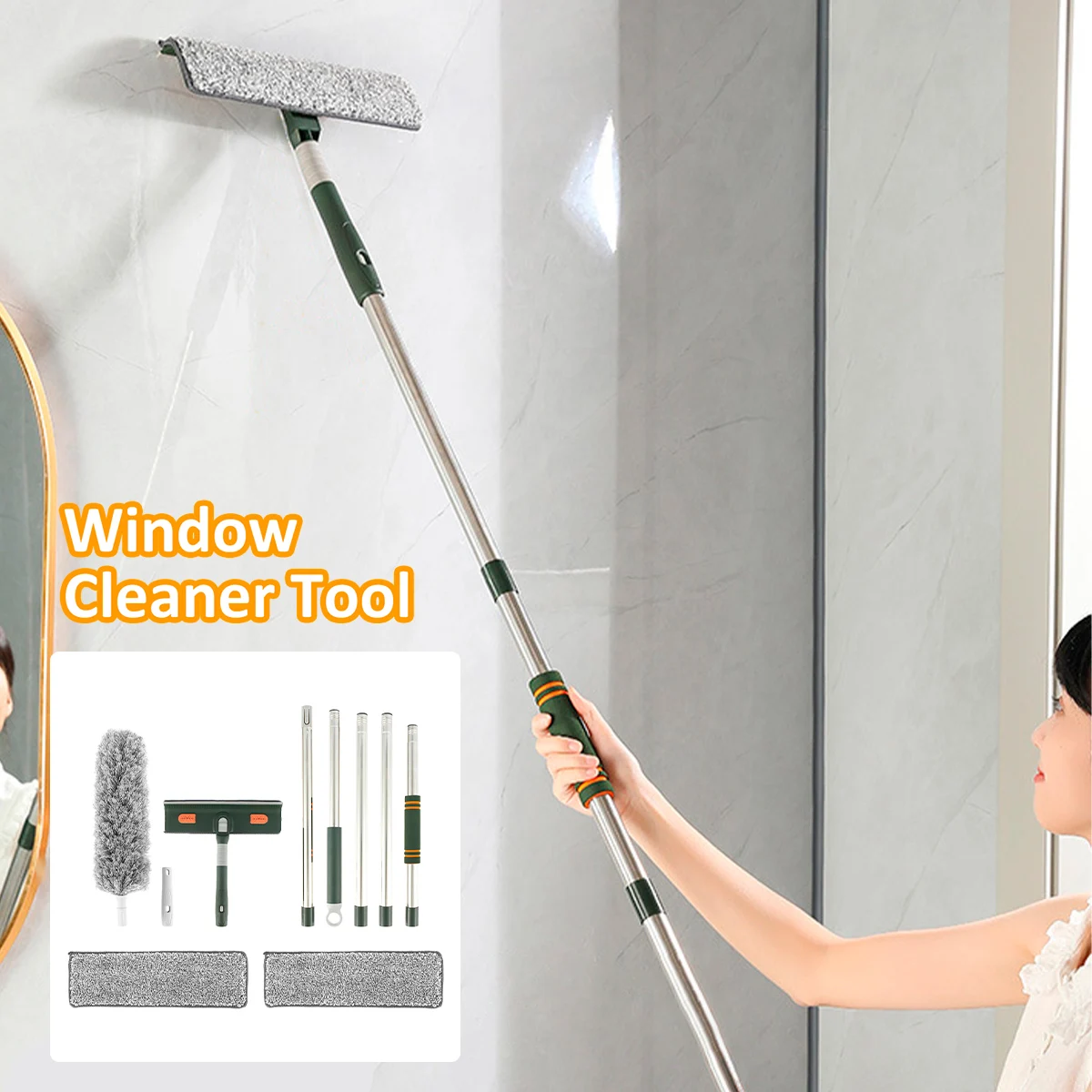 Window-Squeegee-Multi-function-Window-Cleaner-Tool-with-57-89inch ...