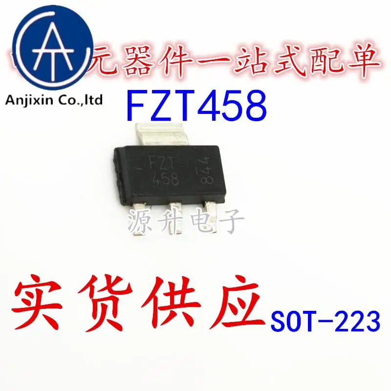 Transistor-Bipolar-100-original-nuevo-FZT458TA-FZT458-SOT-223-400V-0-3A ...
