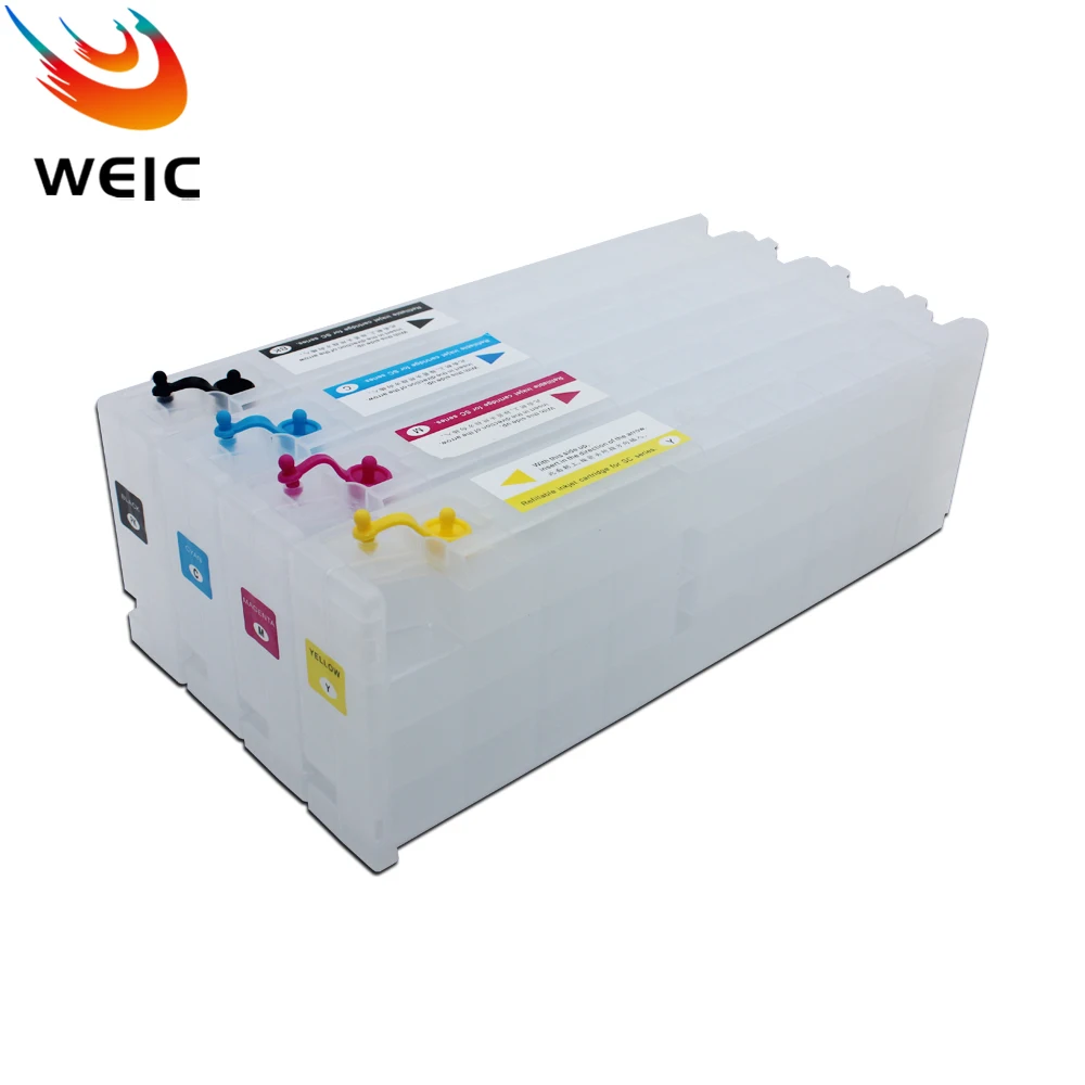 700ML-T41P-T41W-T41F-Empty-Refill-Ink-Cartridge-For-Epson-SureColor ...