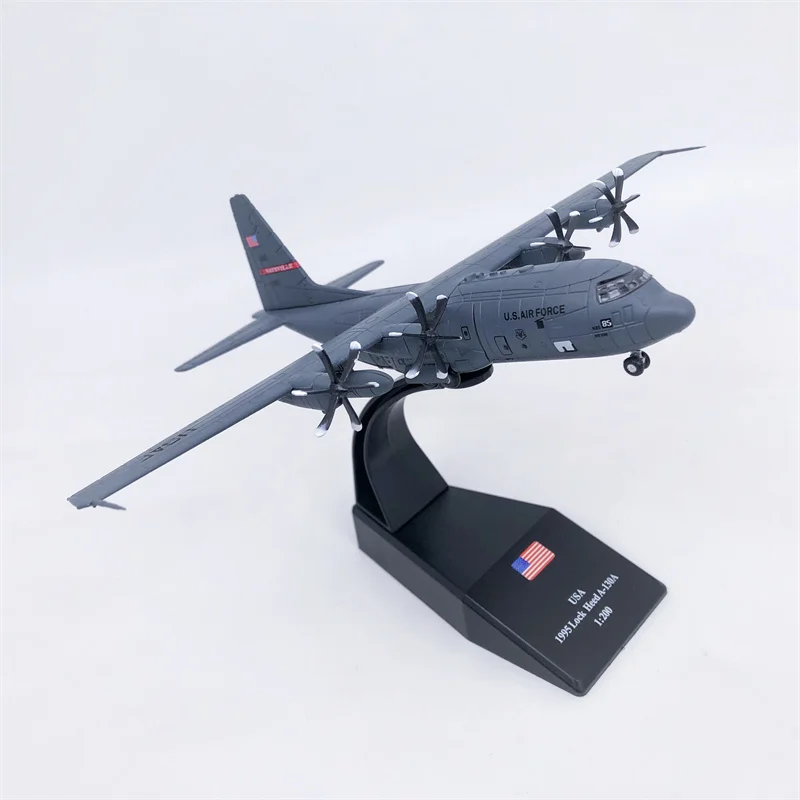1-200-Scale-Military-Model-AC-130-C130-Gunship-Ground-attack-Aircraft-Fighter-Diecast-Metal ...