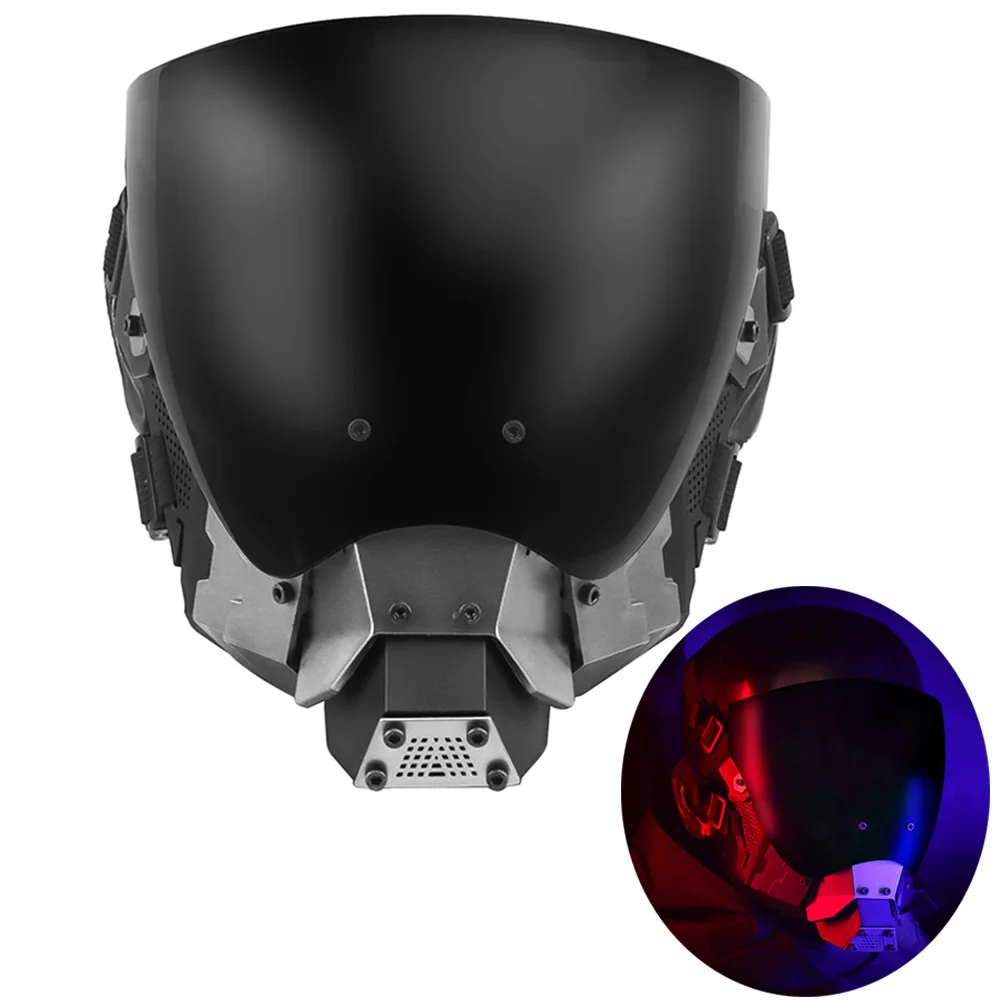 Tactical-Half-Face-Mask-Cyberpunk-Commander-Mask-Cosplay-Halloween ...