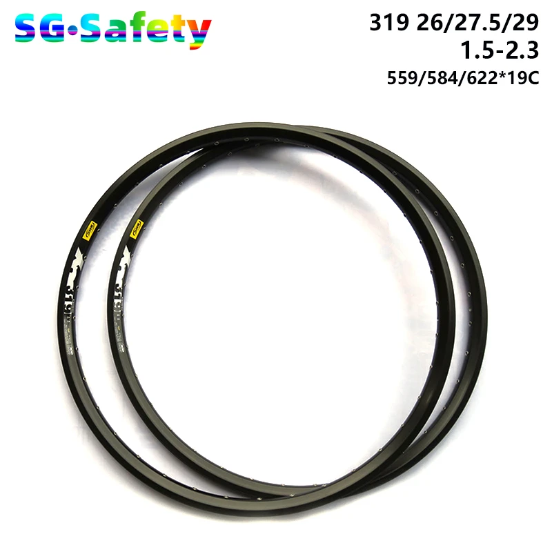 Hot 319 Bicycle Rim 26 27.5 29 Inch 29er Mountain Bike Wheel 32h Double ...