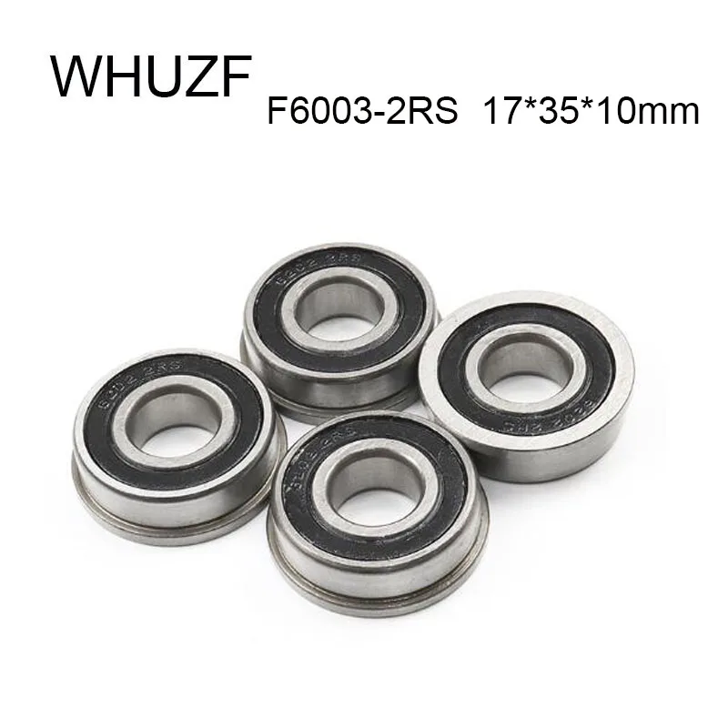 F6003-F6003RS-Bearing-5-10PCS-F6003-19-2RS-19x35x11-mm-ABEC-3-Flange ...