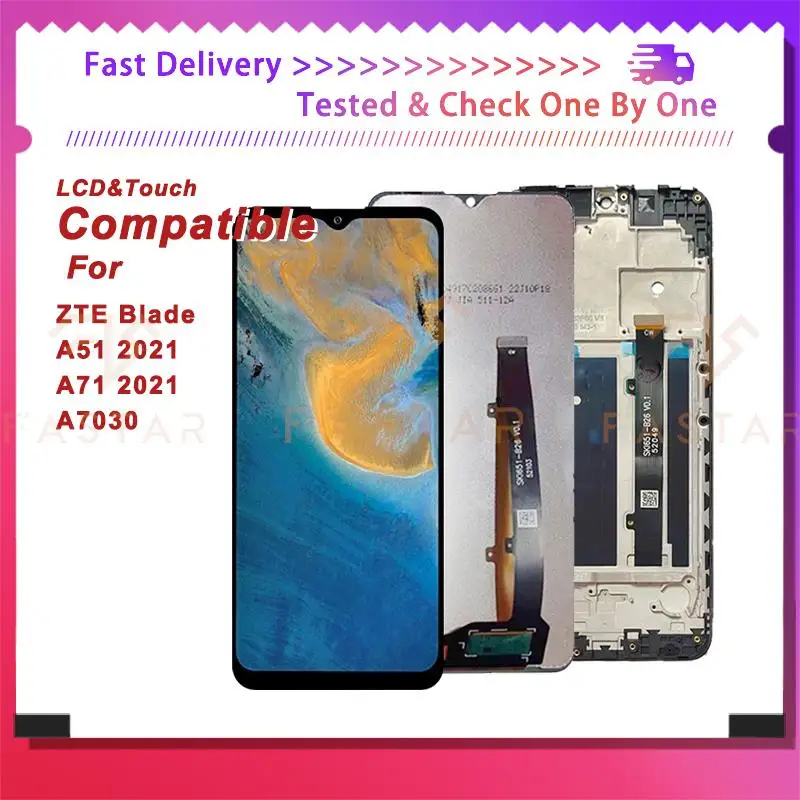 A7030-6-52-Original-For-ZTE-Blade-A51-lcd-A71-2021-LCD-Display-Touch ...