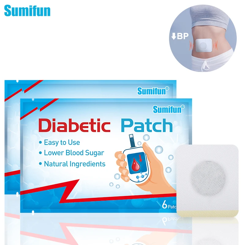 18-60Pc-Sumifun-Diabetes-Patch-Balance-Glucose-Lower-Blood-Sugar ...