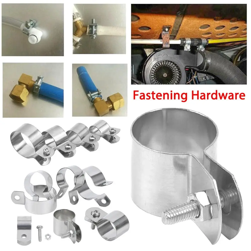 Ohmic-Grounding-Clamp-Pipe-Dia-10mm-60mm-Horseback-Clamp-Bracket-Pipe ...