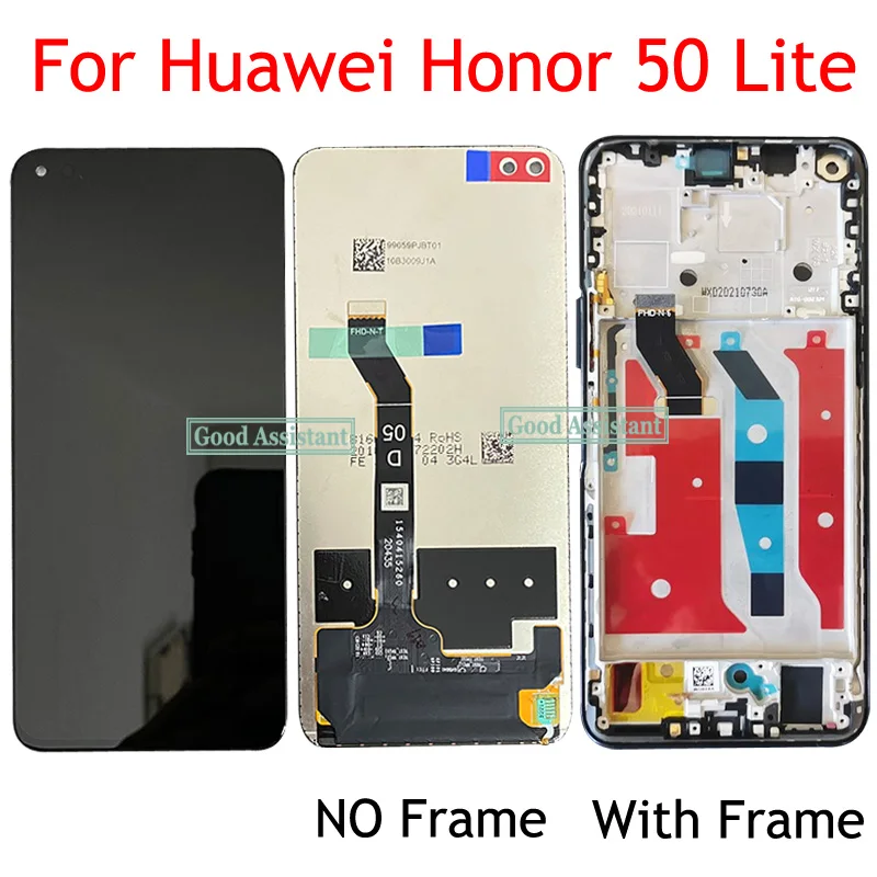6.67 Inch For Huawei Honor 50 Lite NTN-LX1 LCD Display Screen Frame ...