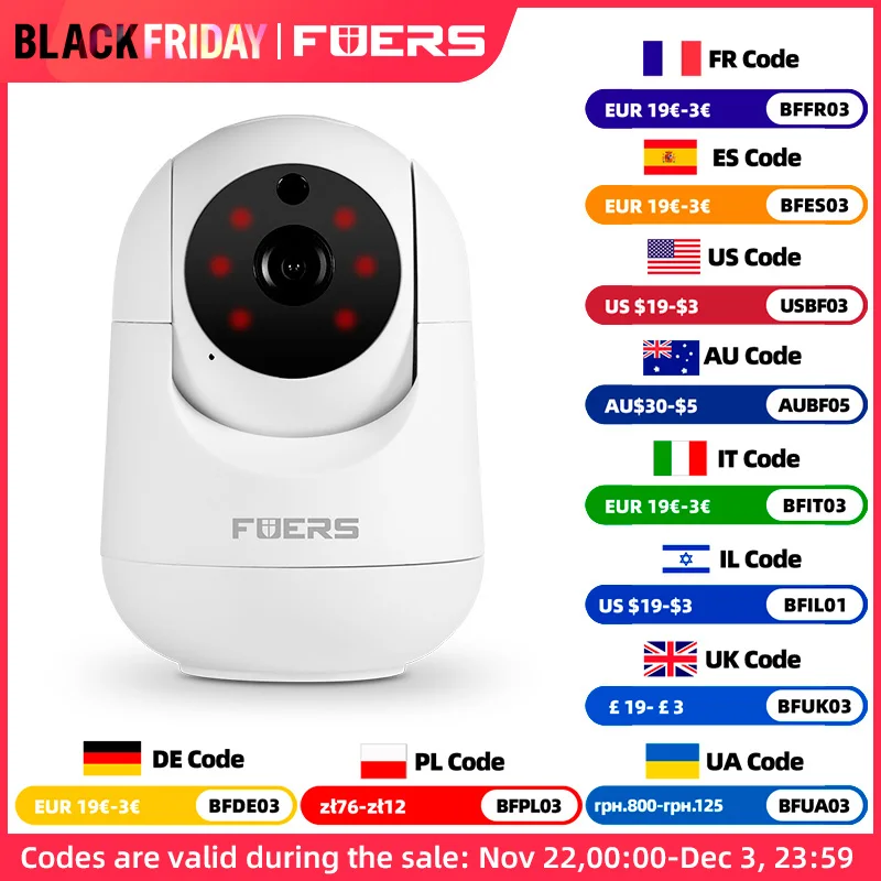 Fuers-Telecamera-WiFi-da-5-MP-Tuya-Smart-Home-Telecamera-di ...