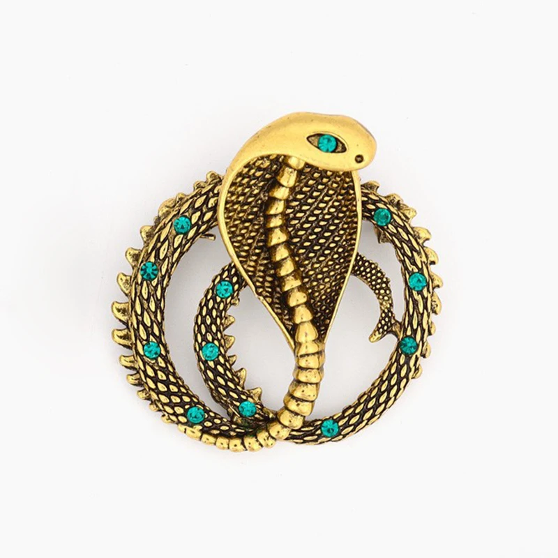 Metal-Cobra-Snake-Brooches-For-Women-Man-Fashion-Jewelry-Interesting ...