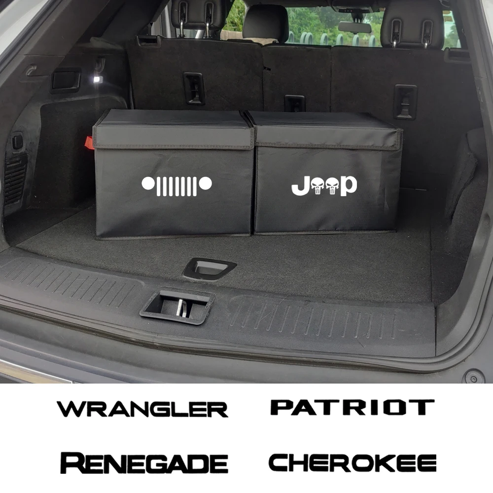 Car Trunk Organizer Storage Box For Jeep WRANGLER TRAILHAWK RUBICON ...