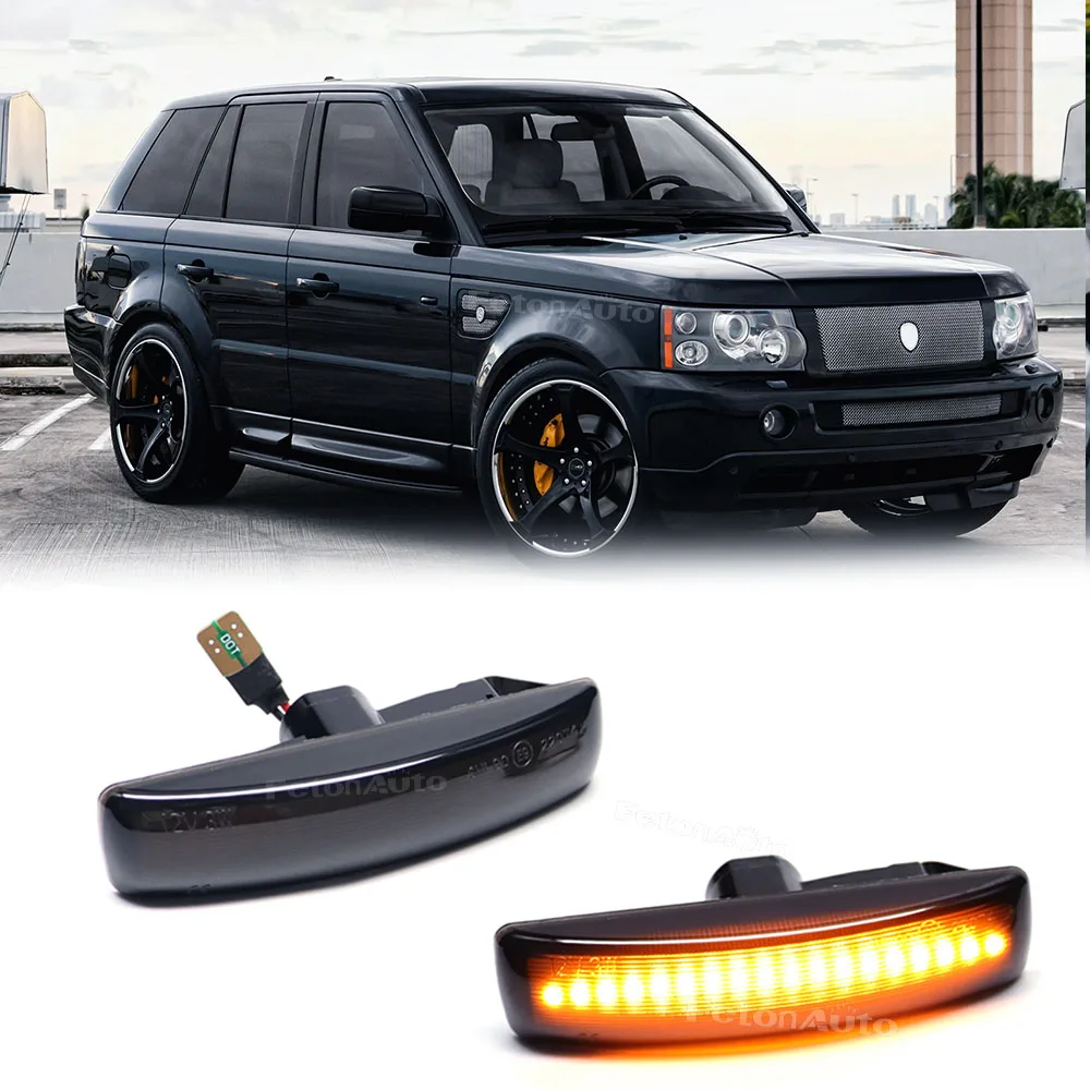 Flashing-Turn-Signal-Sidemarker-Leaf-Lamp-For-Land-Rover-Range-Rover ...