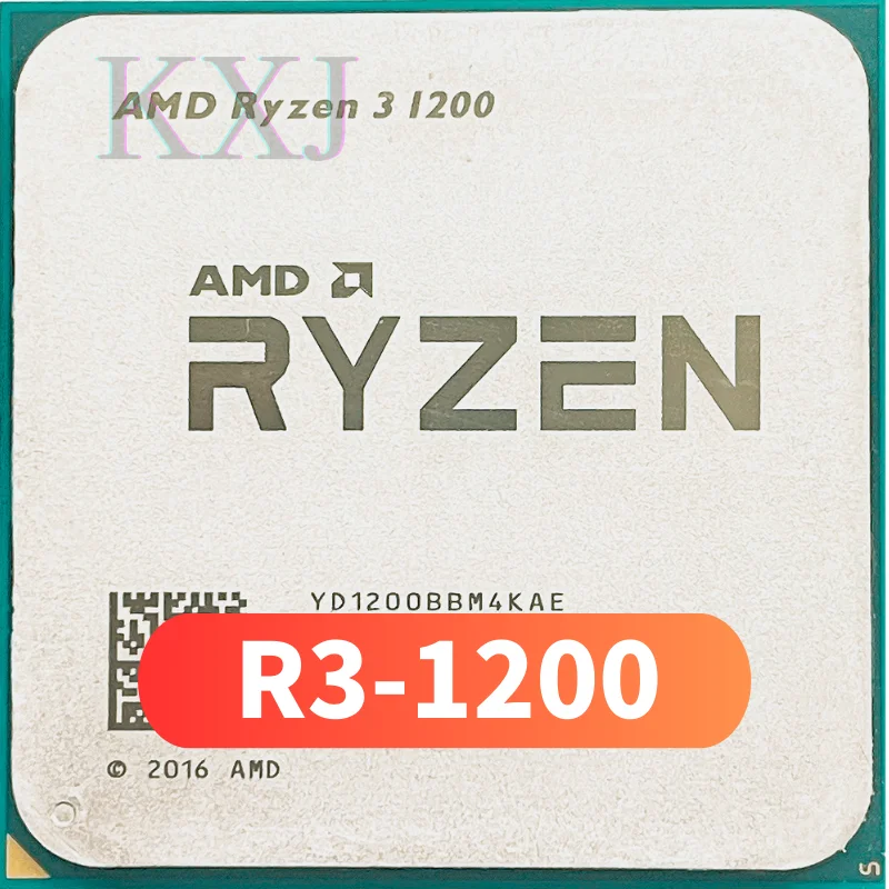 AMD Ryzen 3 1200 R3 1200 3.1 GHz processore CPU Quad-Core Quad-Thread ...