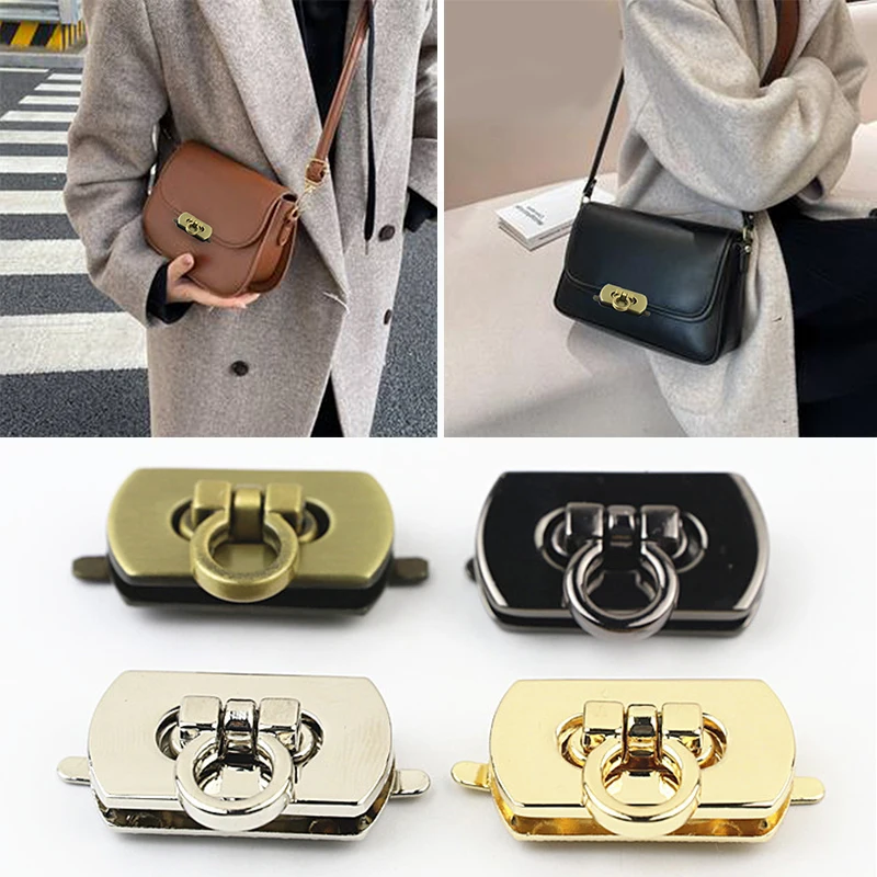 Metal-dur-vel-saco-de-embreagem-para-mulheres-Turn-Lock-Twist-Lock ...