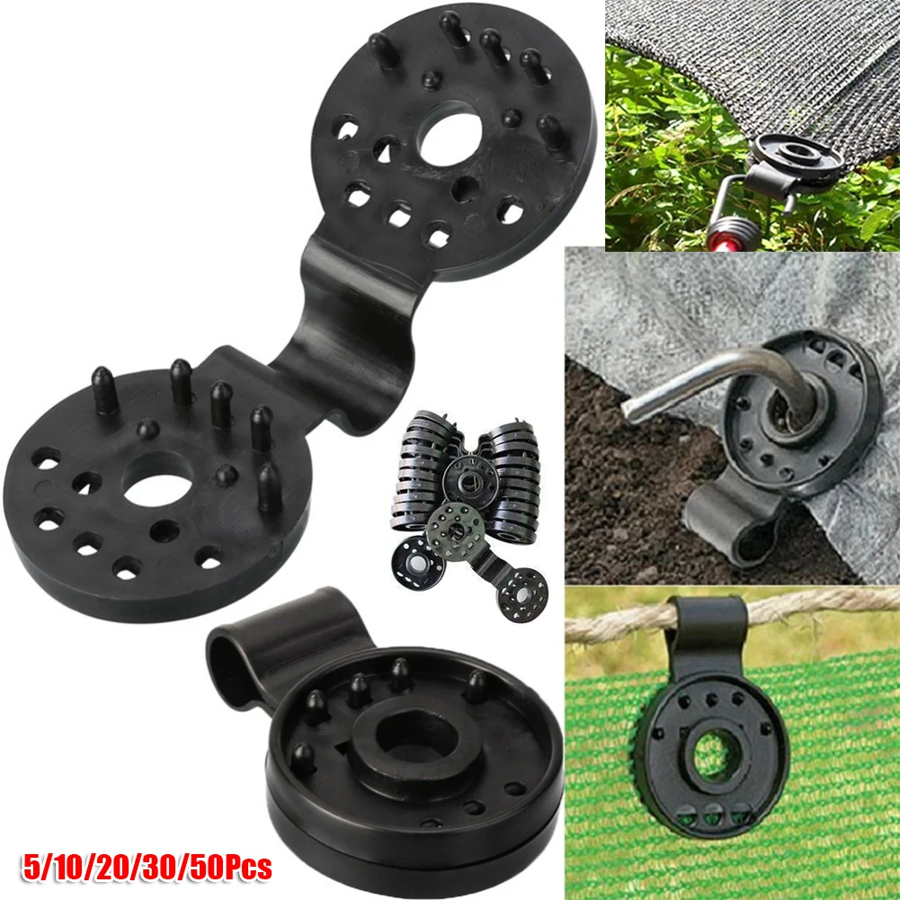 Sun-Shade-Net-Clips-Buckle-Plants-Anti-bird-Fence-Tent-Canopy-Grommet ...
