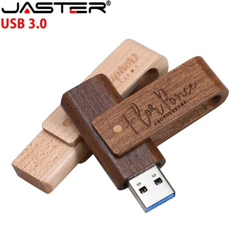 Jaster Usb 3.0 Customer Logo Wooden Flash Drive Wood Pendrive 4gb Pen ...