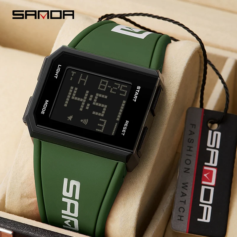 SANDA-New-Watches-Mens-Fashion-Outdoor-Military-Sport-LED-Digital-Watch ...