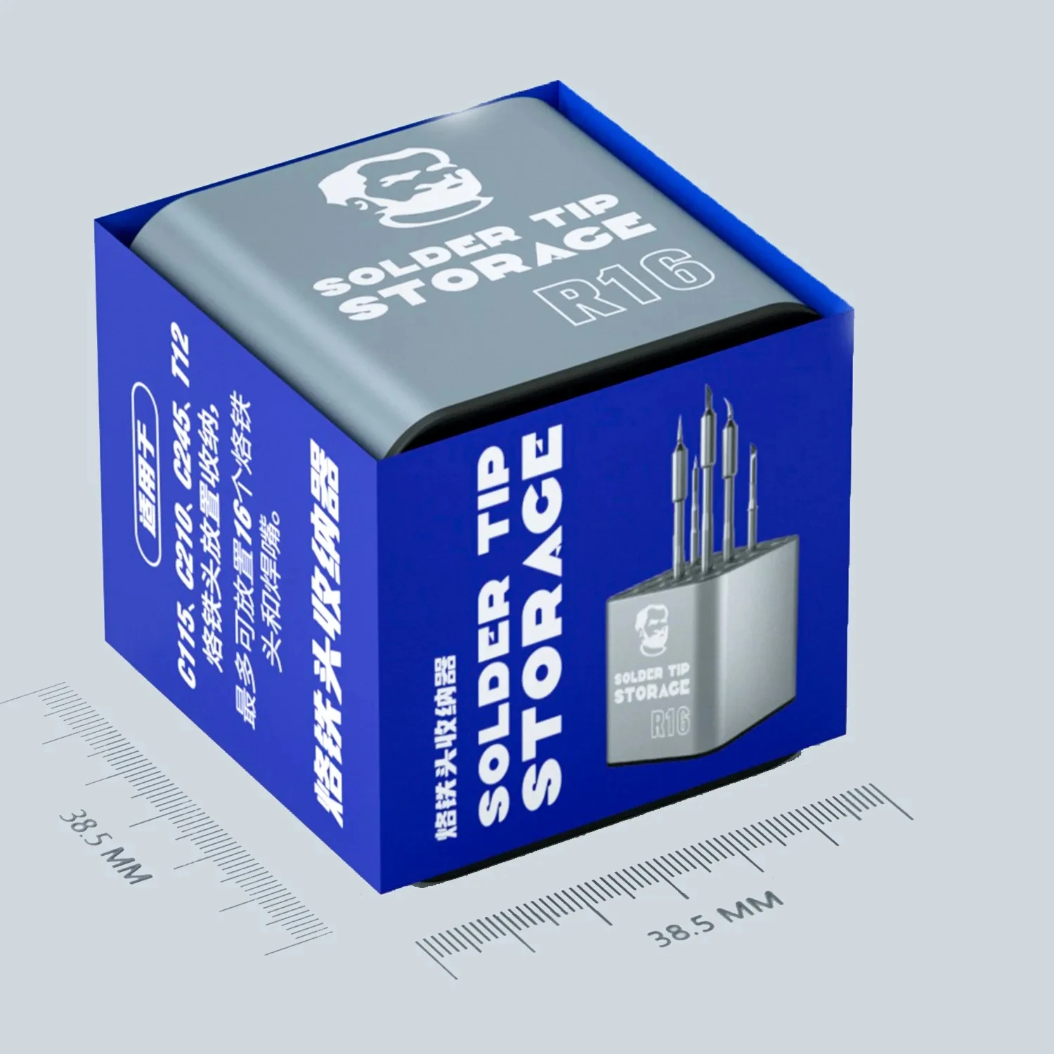 Solder Tip Storage MECHANIC R16 Multi-storage 16 Hole Position For C115 ...