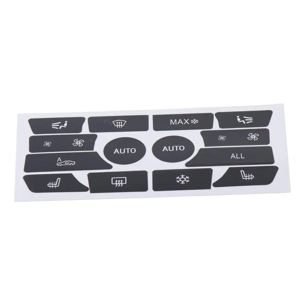 Matte-Black-AC-Dash-Button-Repair-Kit-More-Solid-Upgraded-Design-Car ...