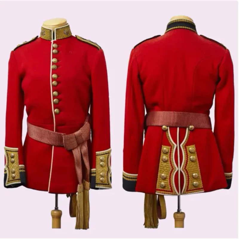 New-Men-s-Coldstream-Guards-Lieutenant-s-Parade-Tunic-Jacket-With-Belt ...