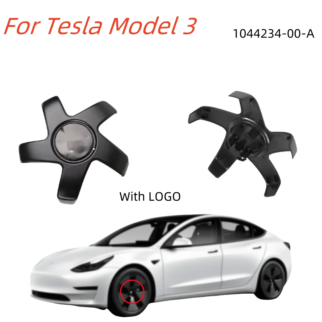For Tesla Model 3 Hub Cap Wheel 19-inch Hub Cap With LOGO 1044234-00-A ...
