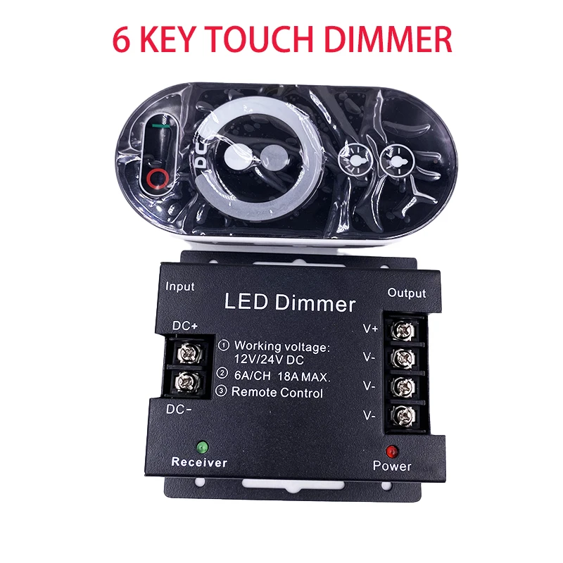 LED-Spotlight-Touch-Dimmer-RF-Wireless-Dimming-Control-Remote-Control ...