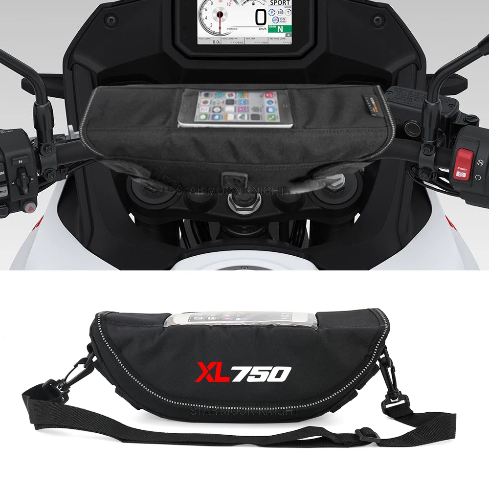 For-Honda-Transalp-XL-750-2023-Motorcycle-Handlebar-Navigation-bag ...