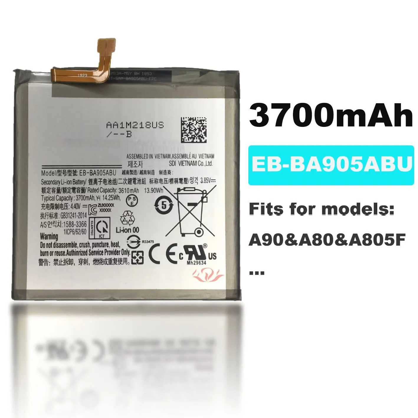 For-samsung-a90-a80-a805F-EB-BA905ABU-cell-phone-battery-repair-parts ...