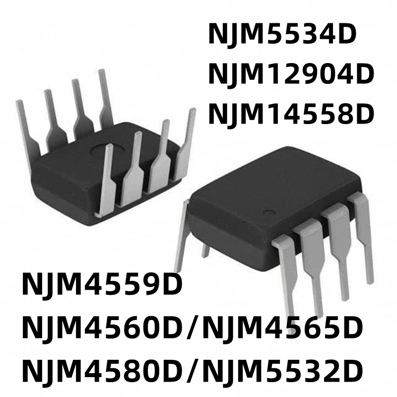 1PCS-New-Original-NJM4559D-JRC4560DD-4565-4580-5532-5534-12904-14558 ...