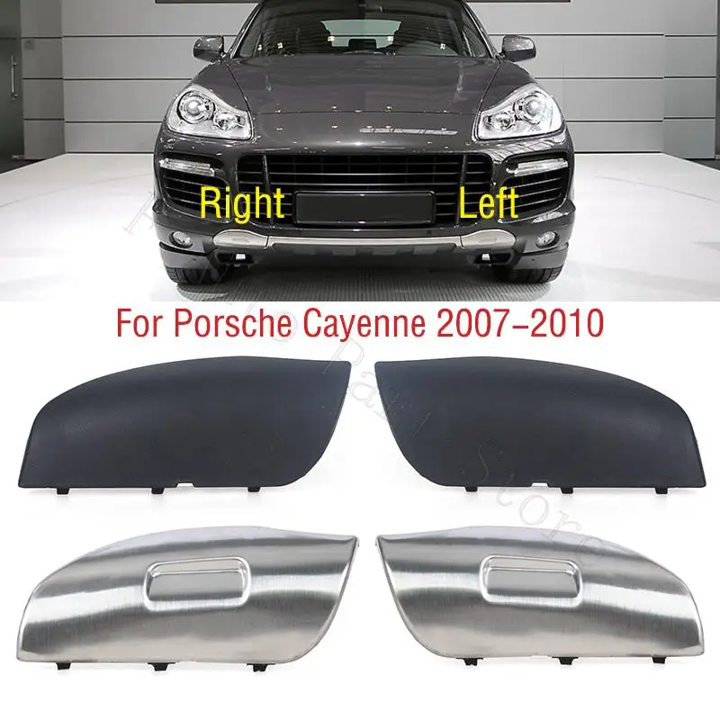 For Porsche Cayenne 2007-2010 Car Front Bumper Stainless Steel Plastic ...