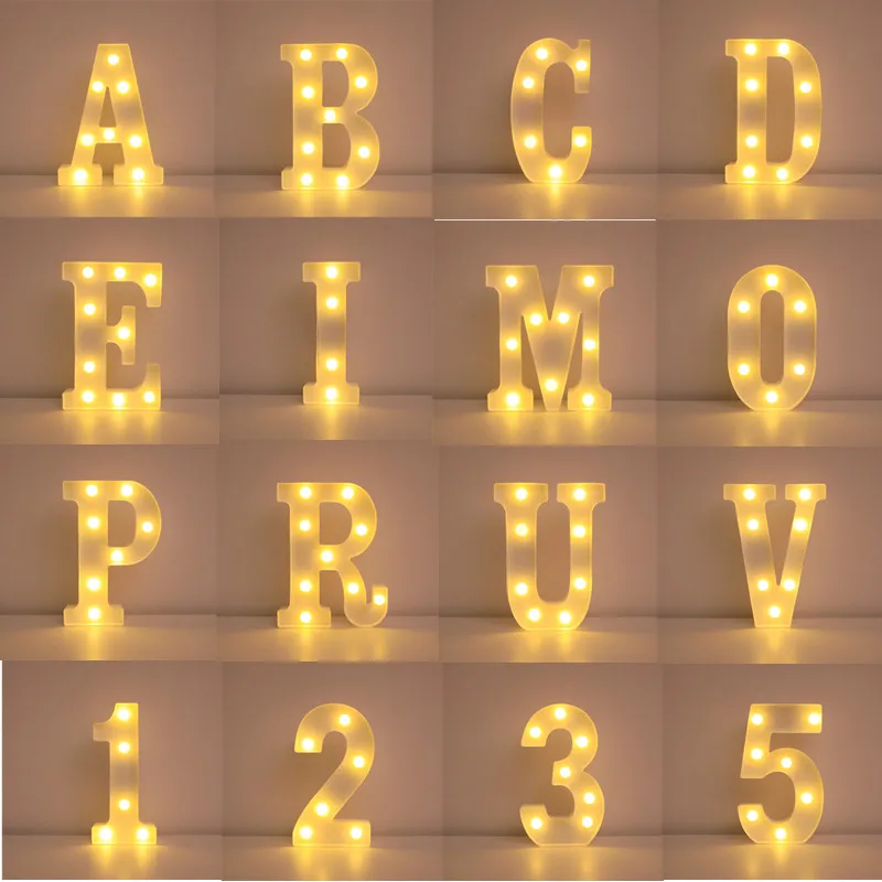 Wedding-Decorative-Name-Letters-Alphabet-Letter-LED-Lights-Luminous ...