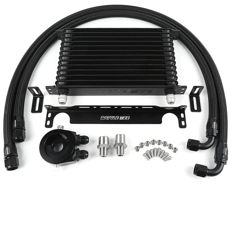 13-Row-UNIVERSAL-OIL-COOLER-KIT-Trust-Model-Aluminum-Alloy-13-ROW-Oil ...