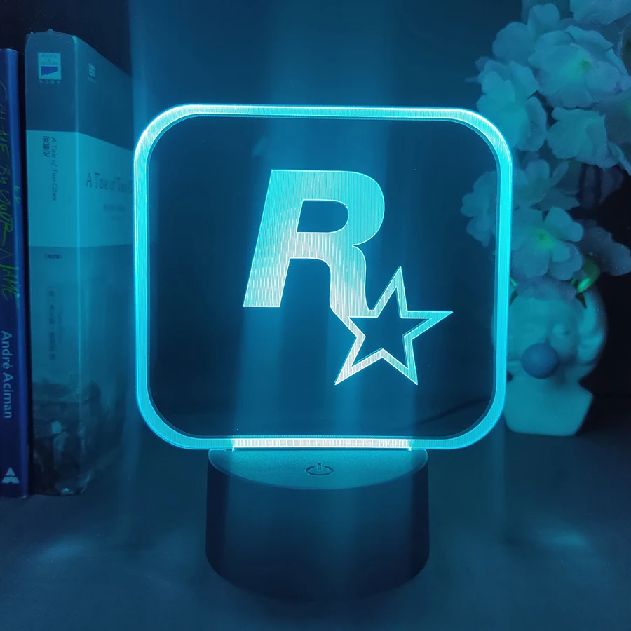Blue Rockstar Logo