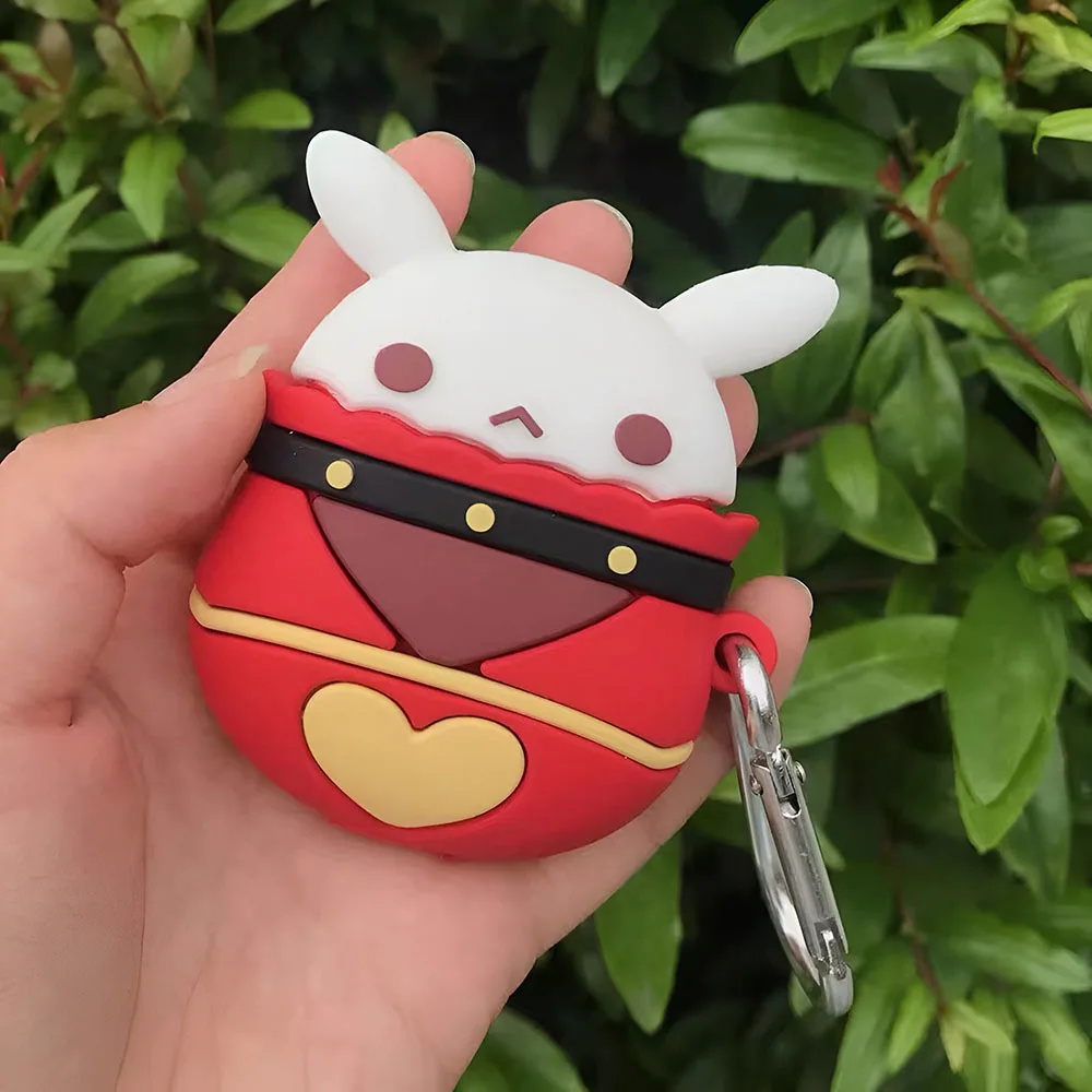 Funda bonita de silicona Klee Bouncing Rabbit para auriculares Airpods ...