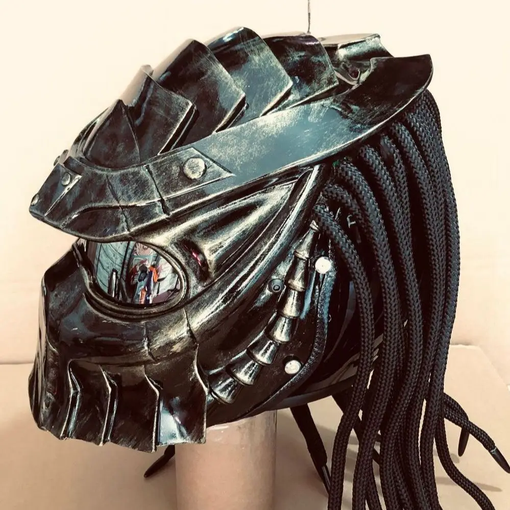 Predator-Personality-Motorcycle-Full-Face-Helmet-Cosplay-Male-Warrior ...