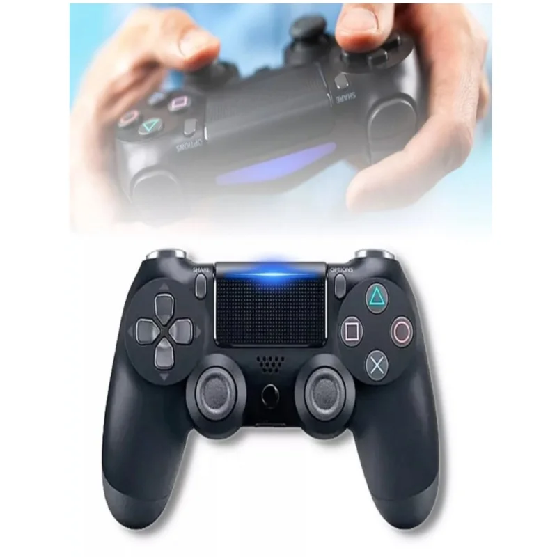 Sem-fio-Game-Handle-Controller-Bluetooth-Touchpad-Motor-de-vibra-o ...