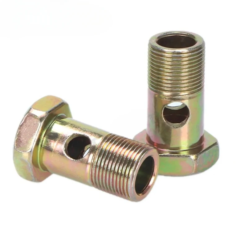 Hydraulic-Return-Pipe-Flat-Hollow-Screw-Straight-Through-Diesel-Engine ...
